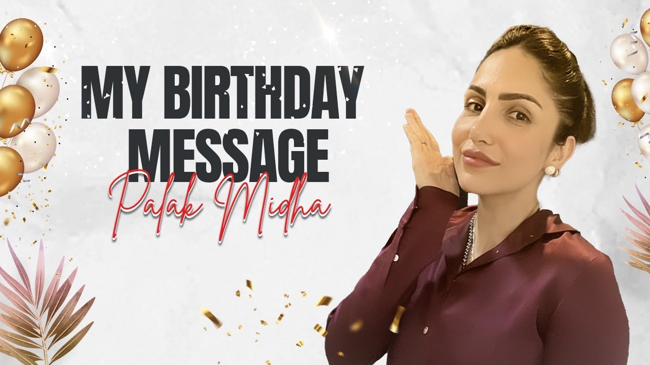 A give back on my Birthday | Palak Midha - YouTube