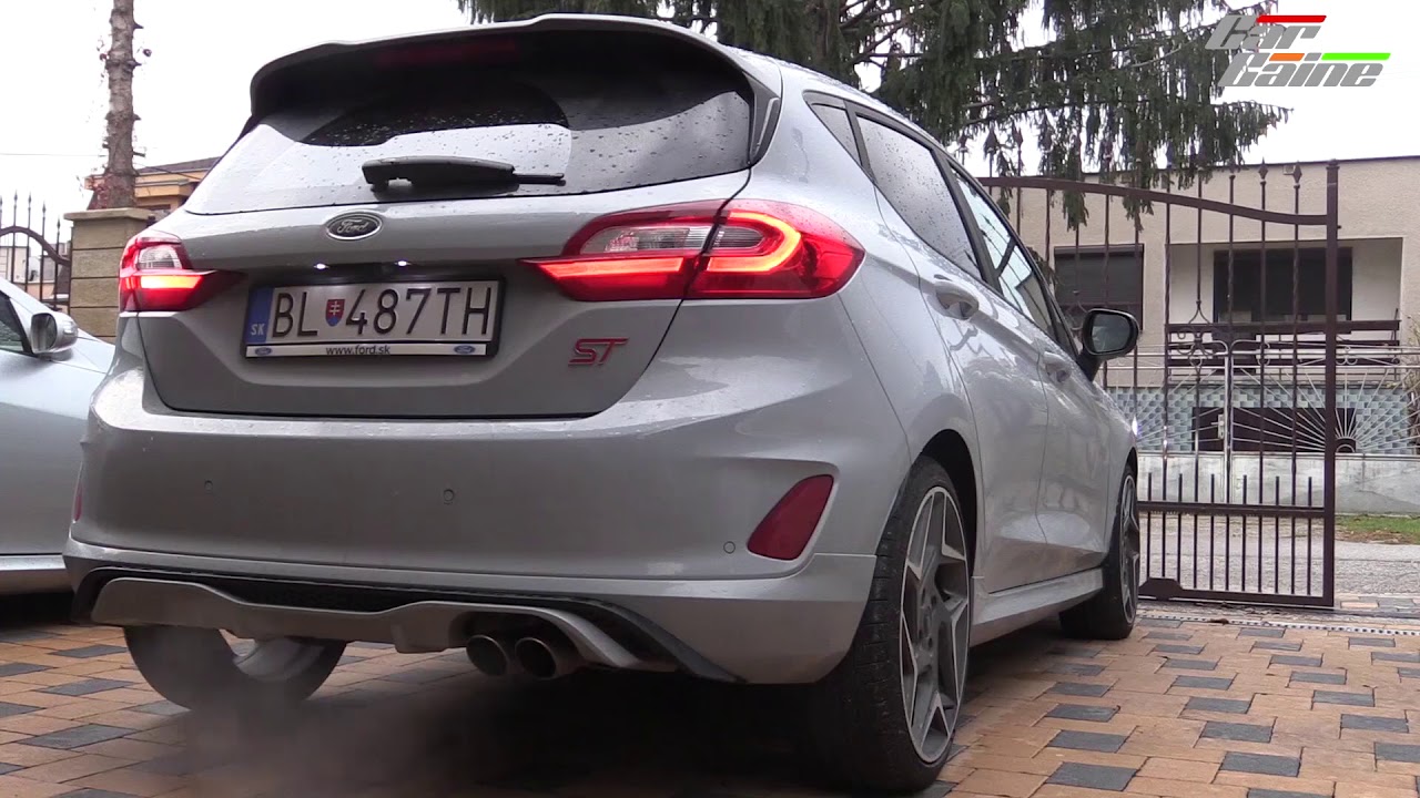 Ford Fiesta ST 2018 cold start - CarCaine - YouTube