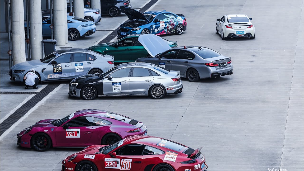 BMW G80 M3 China Shaoxing Zhejiang International Circuit Audi Cup time ...