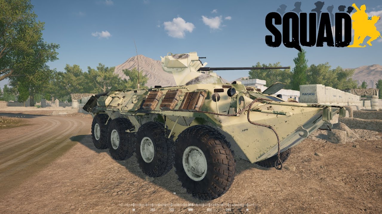 Squad Gameplay | Russian BTR-82 and BTR-80 in Afghanistan - YouTube