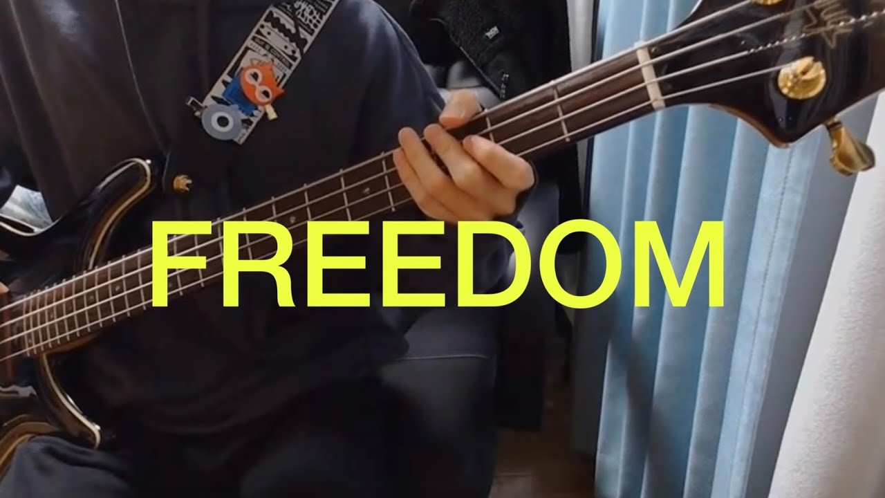 [Ado] FREEDOM / ベース弾いてみた - YouTube