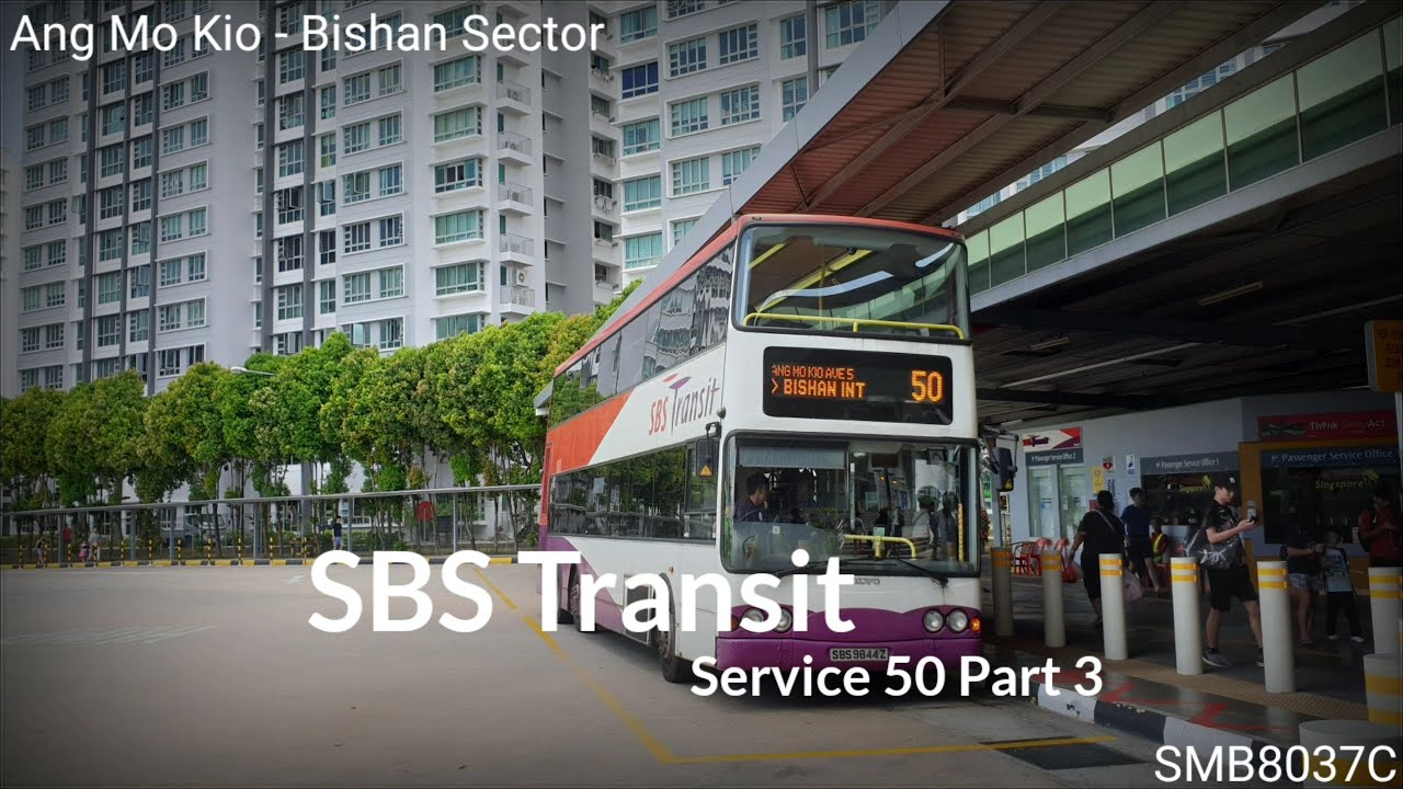 SBS9844Z - SBS Bus Service 50 [Volvo B10TL (Volgren)] Ang Mo Kio ...
