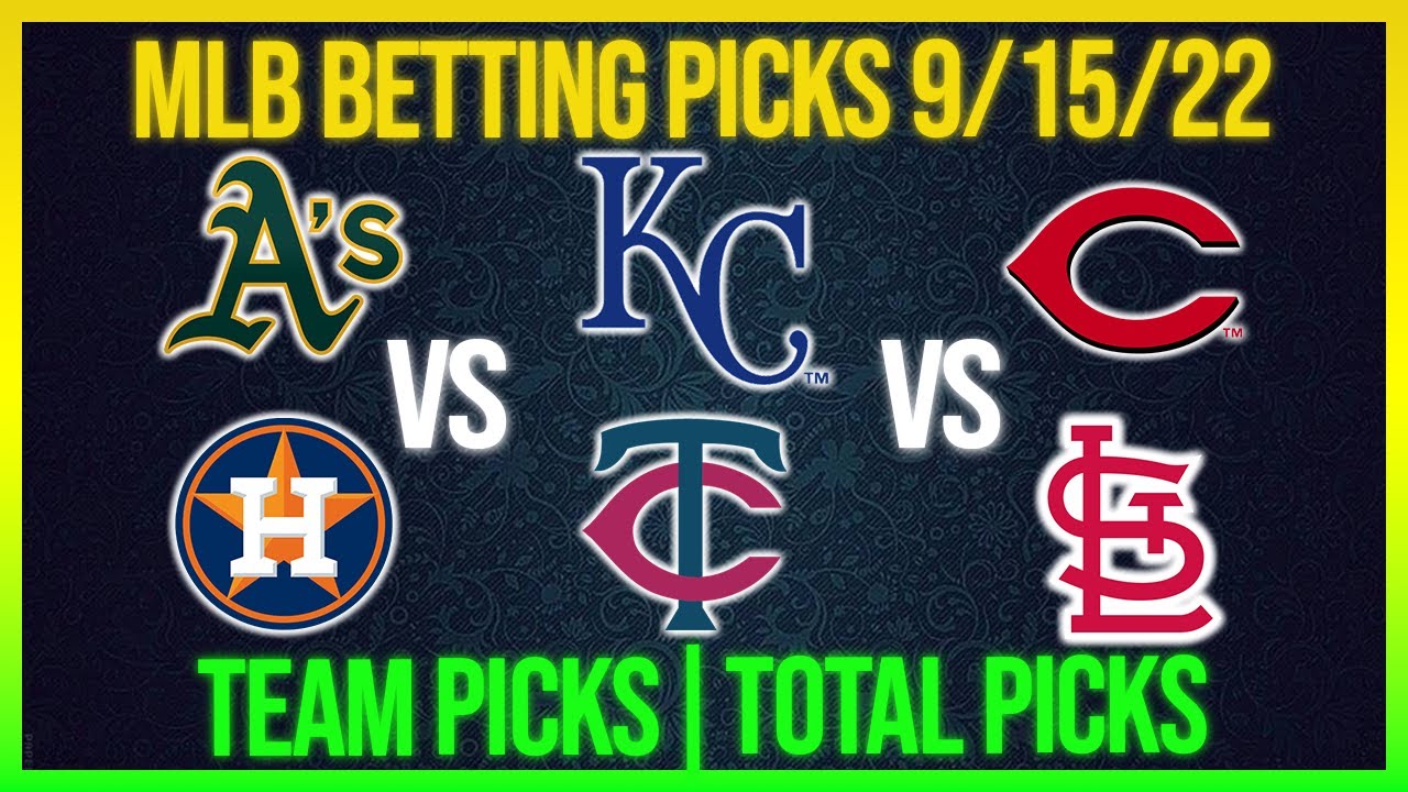 FREE MLB Picks and Predictions Today Wednesday 9/15/22 Free Baseball ...