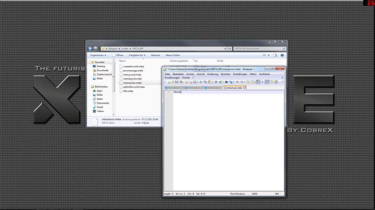 XEngine Dev 1.0 Version - Selbst scripten - YouTube