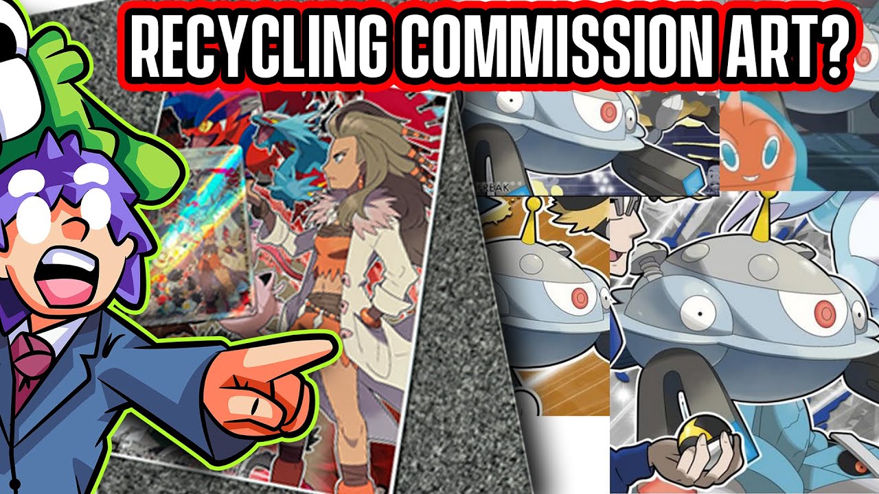 New Accusations! Pokémon Artist Recycles Commission Art for Profit ...