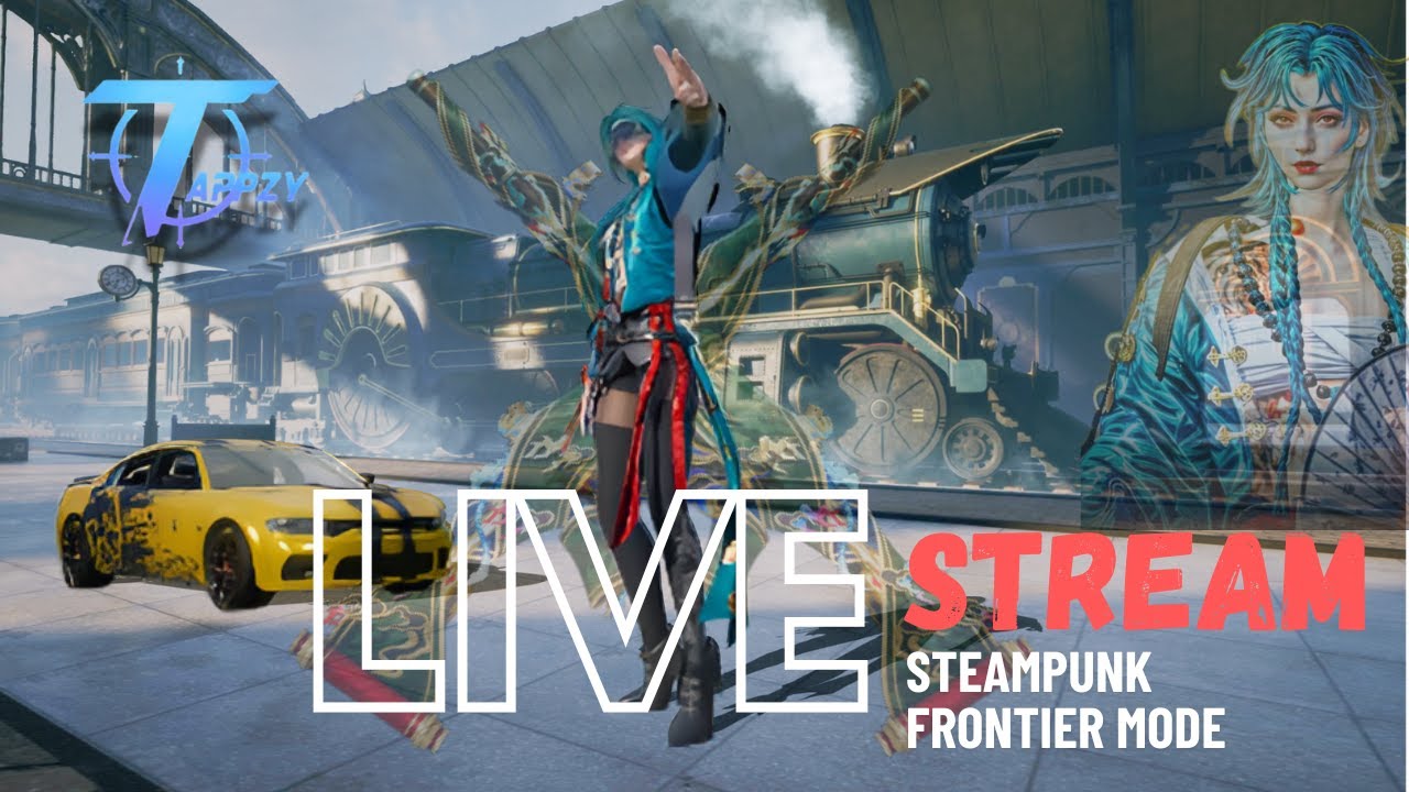 LIVE | PUBG Emulator| Steampunk Frontier Mode | Tappzy - YouTube