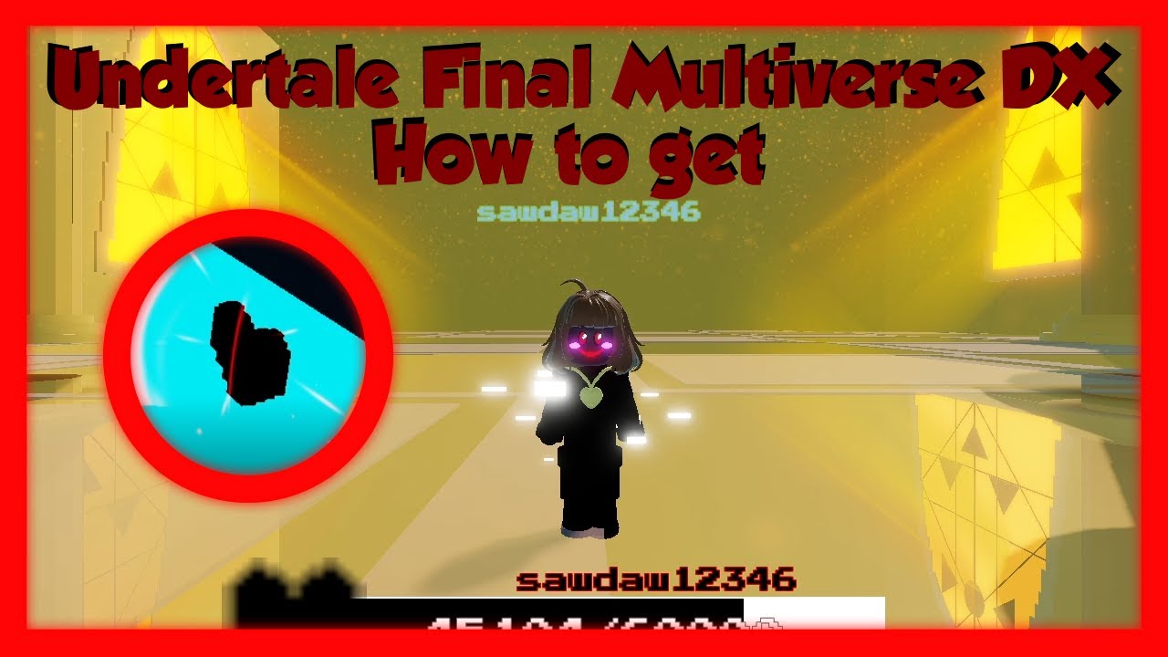 【Event】Glitchtale Chara [Showcase/How to get] [Undertale Final ...