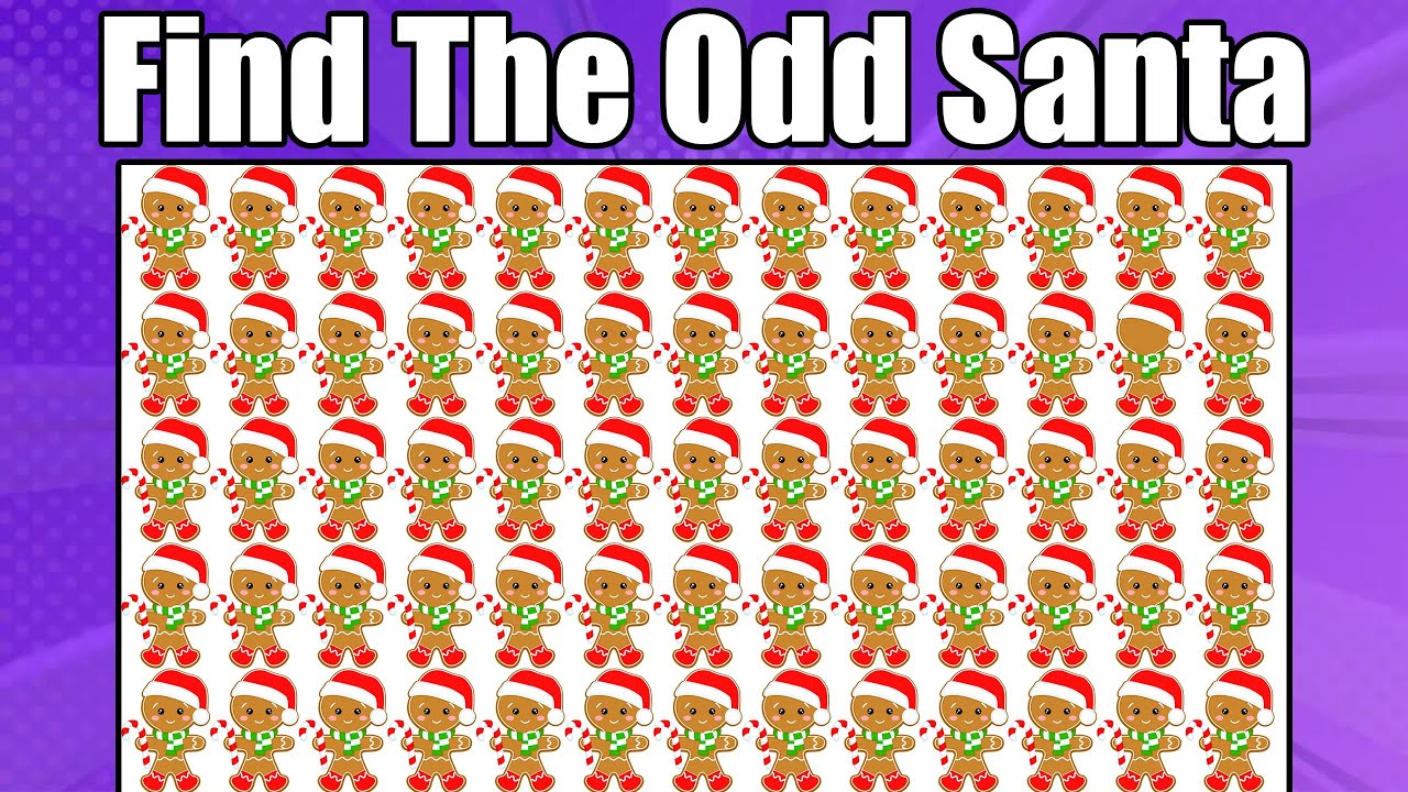 Find The ODD Santa- Hard Edition | Funny Challenge - YouTube