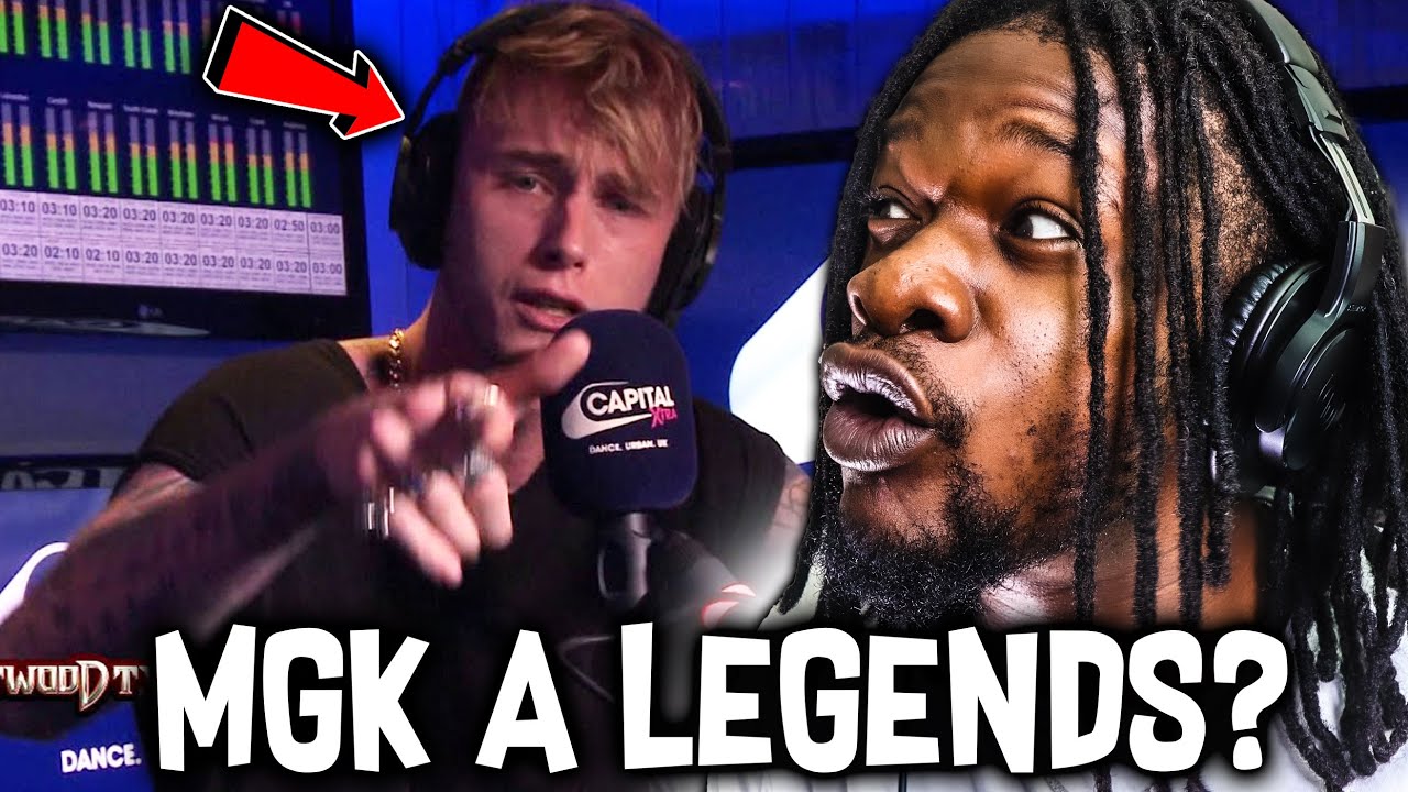 MGK WITH THE LEGENDS?! | Machine Gun Kelly freestyle - Westwood ...