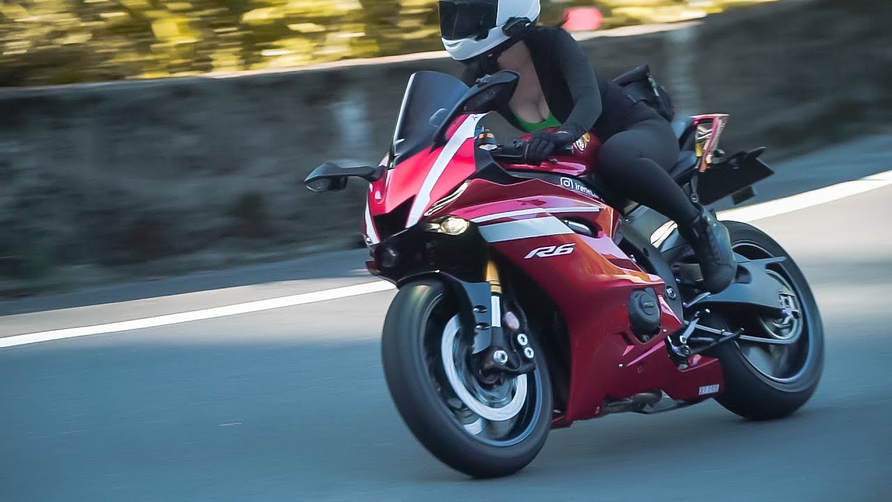 BEIYI BIKERS 238 Girl Bikers、Yamaha YZF-R6、RUSH 1000、McLaren、CB1000R ...