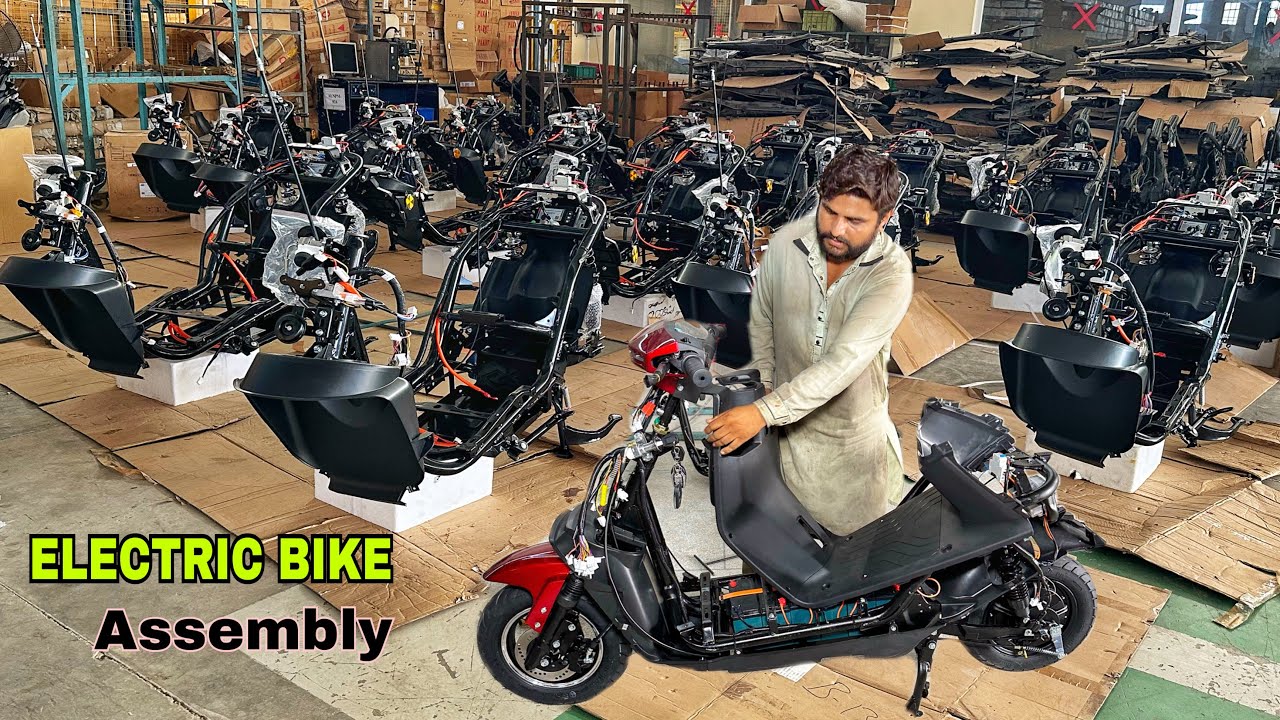 How To Properly Assemble Metro Electric Bike || A Journey Through The ...