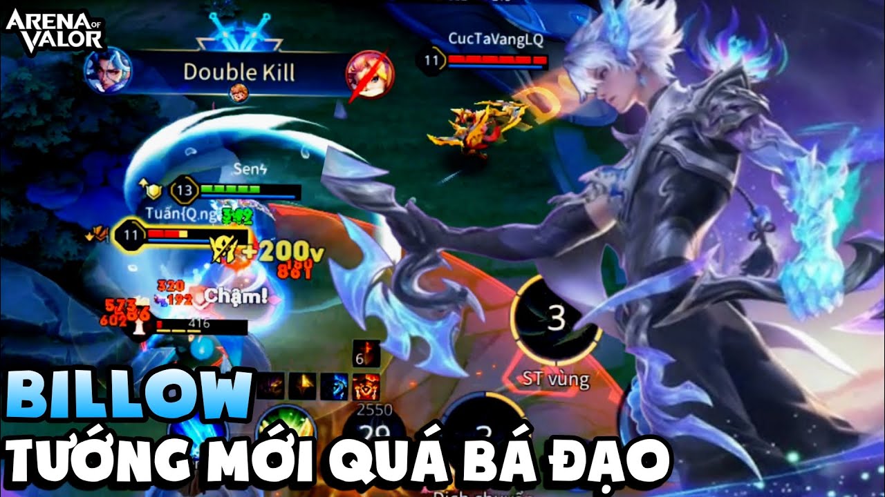 TRẢI NGHIỆM TƯỚNG MỚI - BILLOW SIÊU MẠNH || HƯỚNG DẪN CHƠI + TRANG BỊ ...
