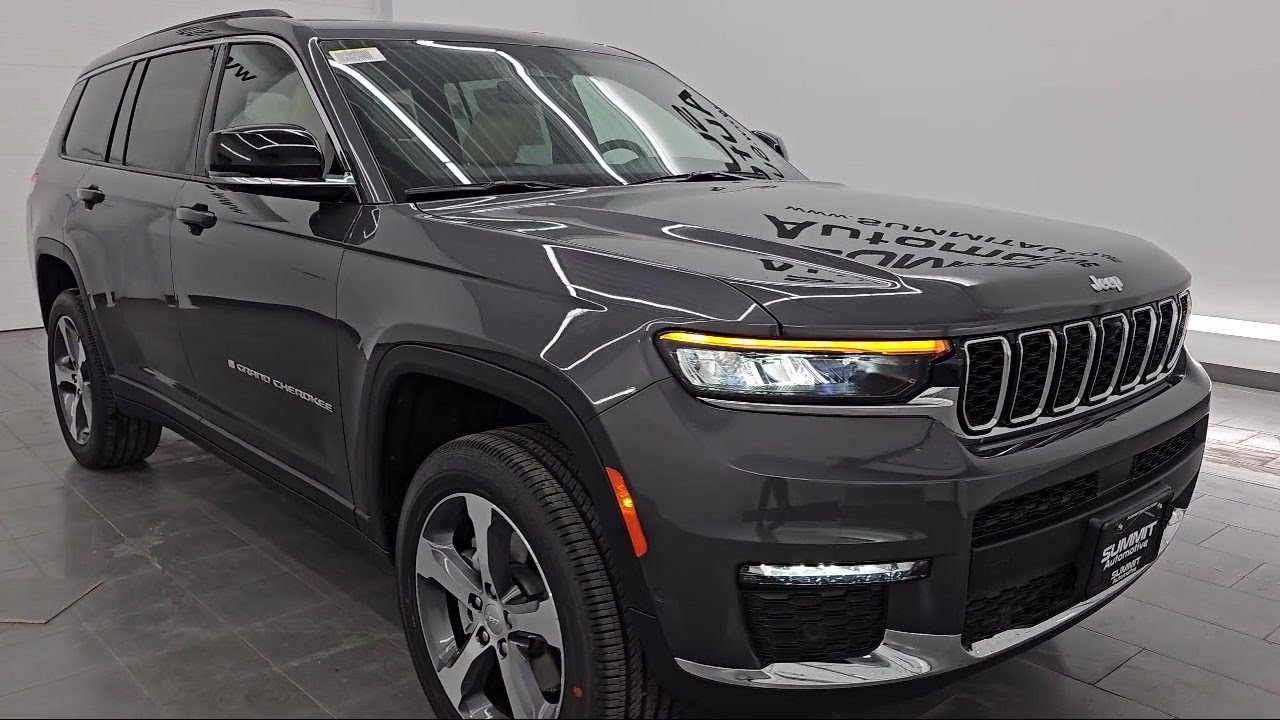 2025 Jeep Grand Cherokee L Limited Baltic Gray Metallic Clearcoat New ...