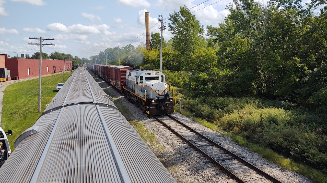 A Very Unique Perspective of the Falls Road Railroad 9-9-22 - YouTube