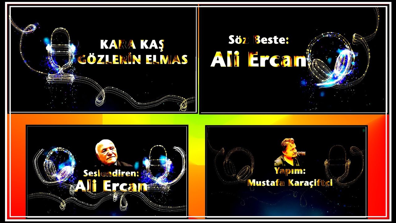 "Karakaş Gözlerin Elmas" Söz, Beste, Güfte: Ali Ercan. Niğde, 1965 ...