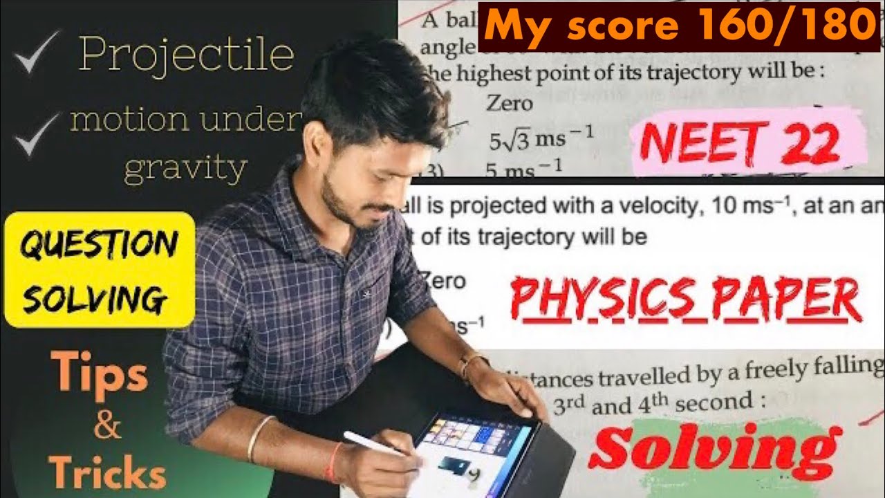 NEET 22 Question Paper solving || Easiest strategy for sloving NEET ...