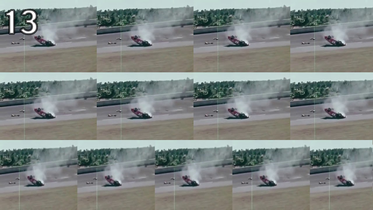 NASCAR Barrel Rolls but the number of flips is the number of screens ...