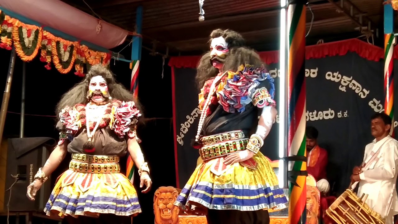 Chanda munda Pravesha-Benkinatheshwara mela-Devi Mhathme #Yakshagana # ...