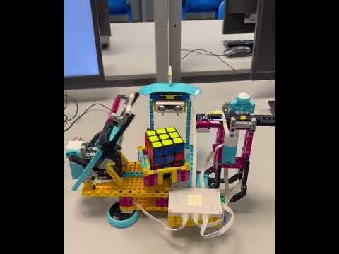 Rubiks Cube - Lego Spike Prime - YouTube