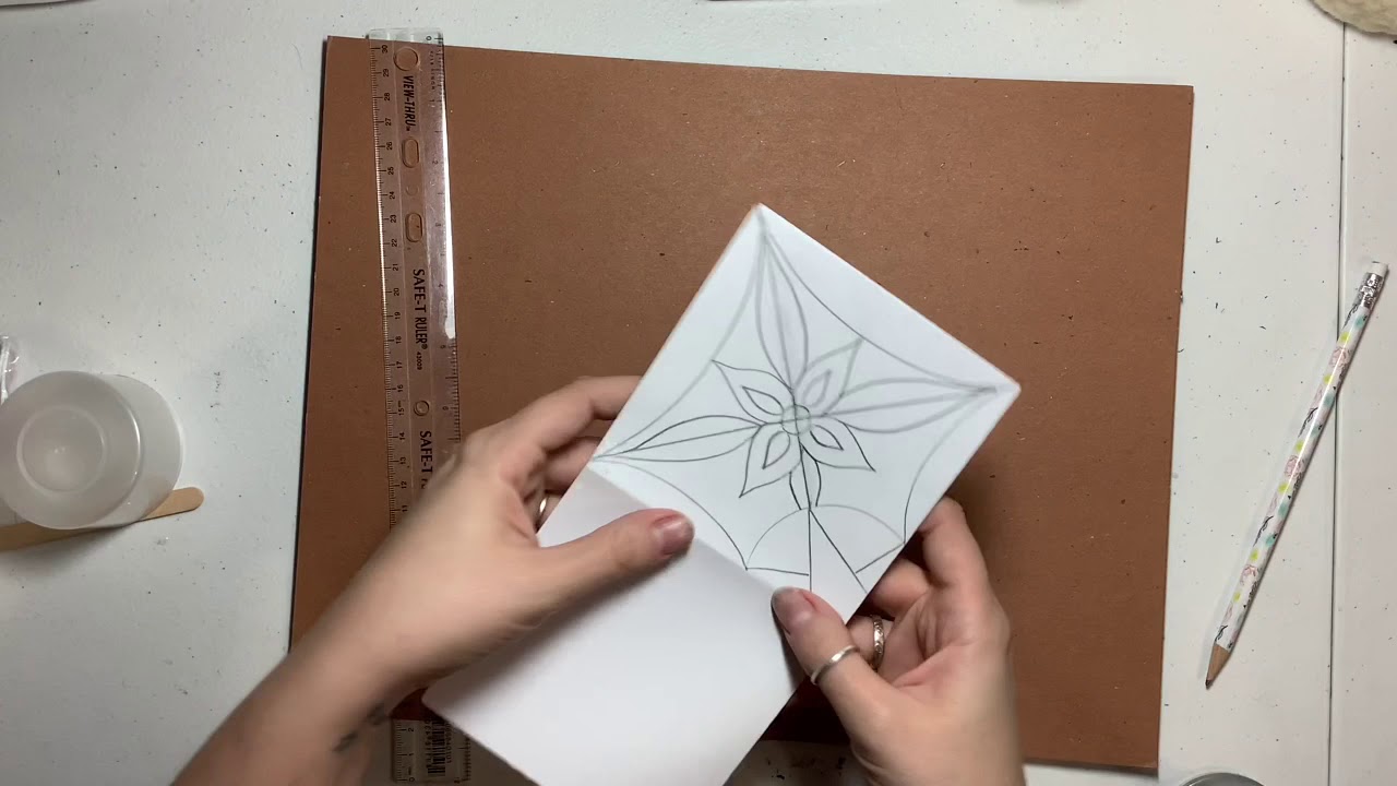 Radial Tile Design - YouTube