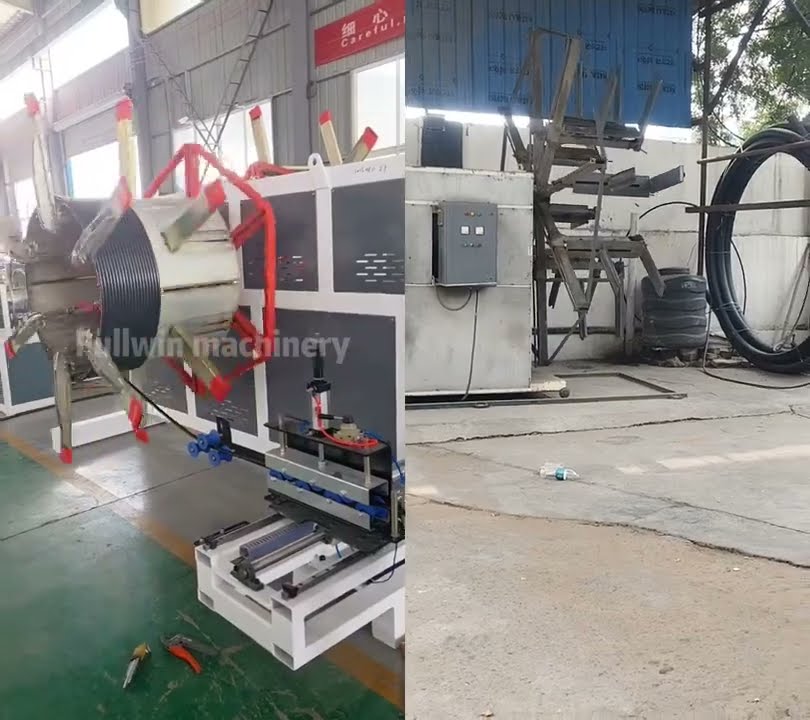 pipe ka roll banane wali machine koiler #fwp #pvc @CRICKET-rijwan - YouTube