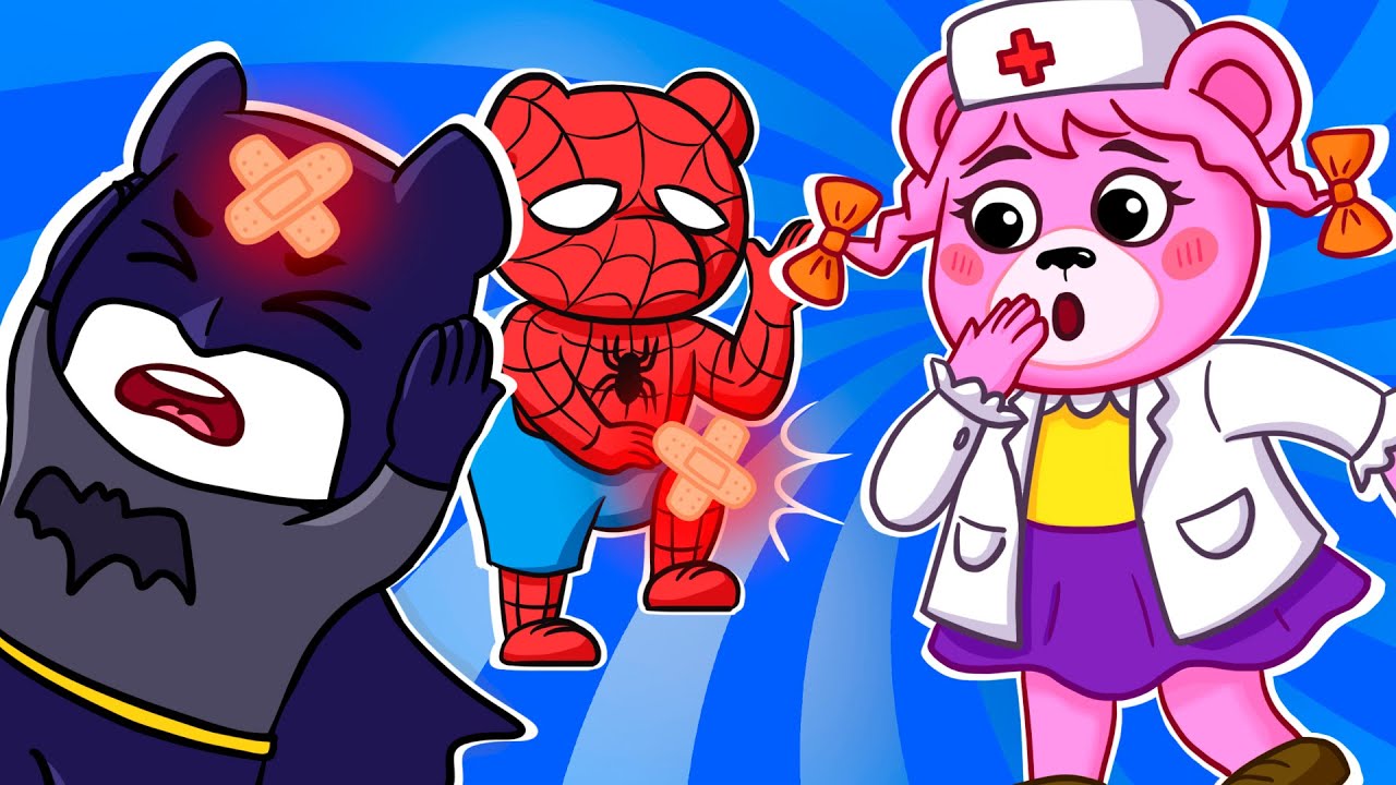 Boo Boo SuperHeroes + Lollipop Song | SuperHero Song - YouTube