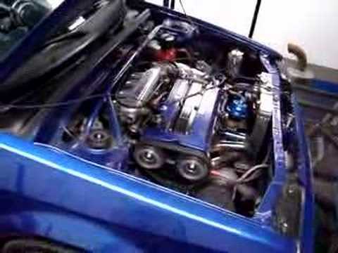 Mazda 323 Engine FE3 dyno - YouTube