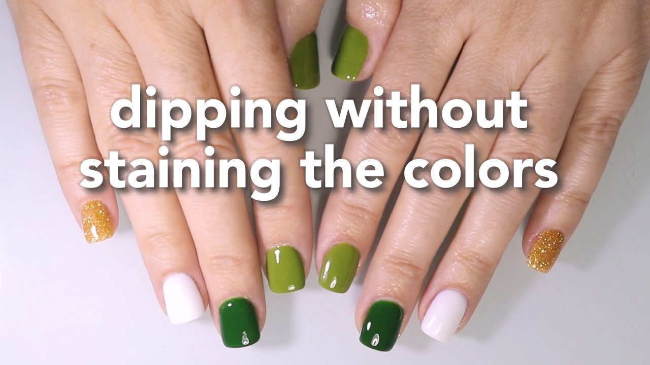 Dipping Different Powders Without Staining The Colors. The Proper Order ...