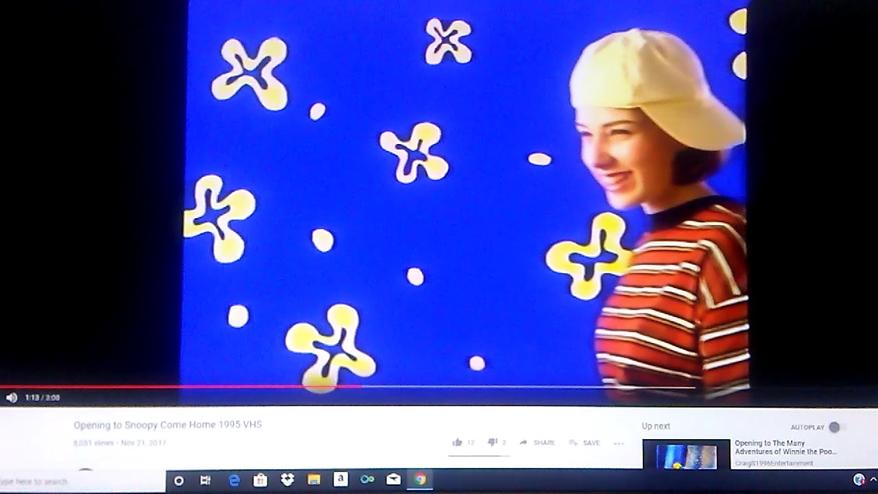Opening to snoopy come home 1996 VHS - YouTube