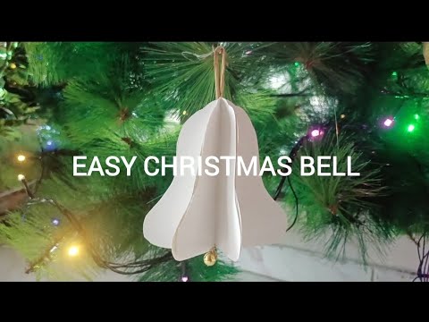 Easy Christmas bell/ Easy Christmas ornament/ Easy bell #46# - YouTube