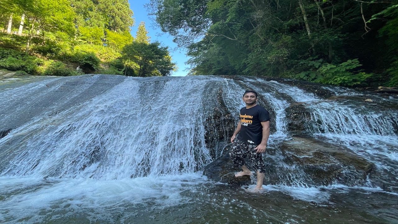 Windmill Sunflower Garden + Awamata Waterfall Day-trip in Chiba - YouTube