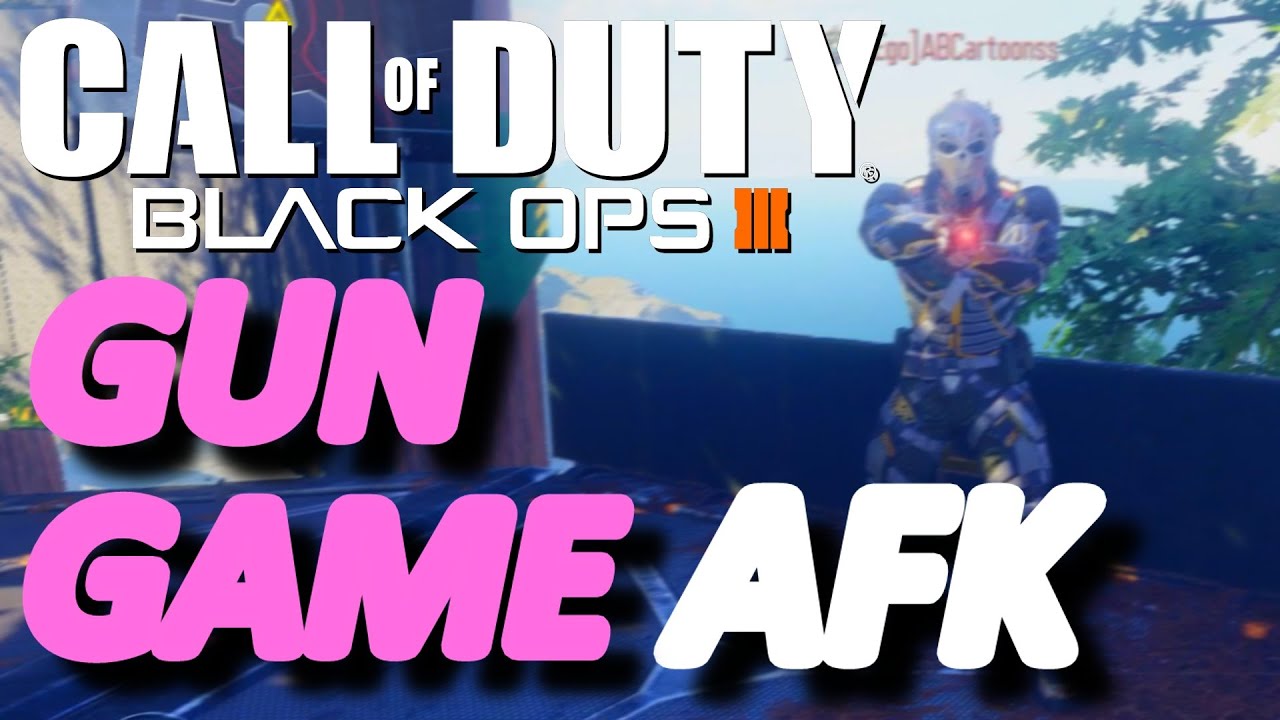 AFK GUN GAME GLITCH! "Funny Live Moments" (Black Ops 3: Boosting For ...