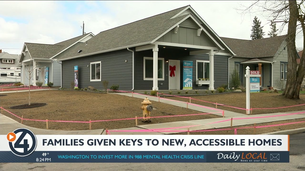 Two families ready to move into new homes built by Habitat for Humanity ...