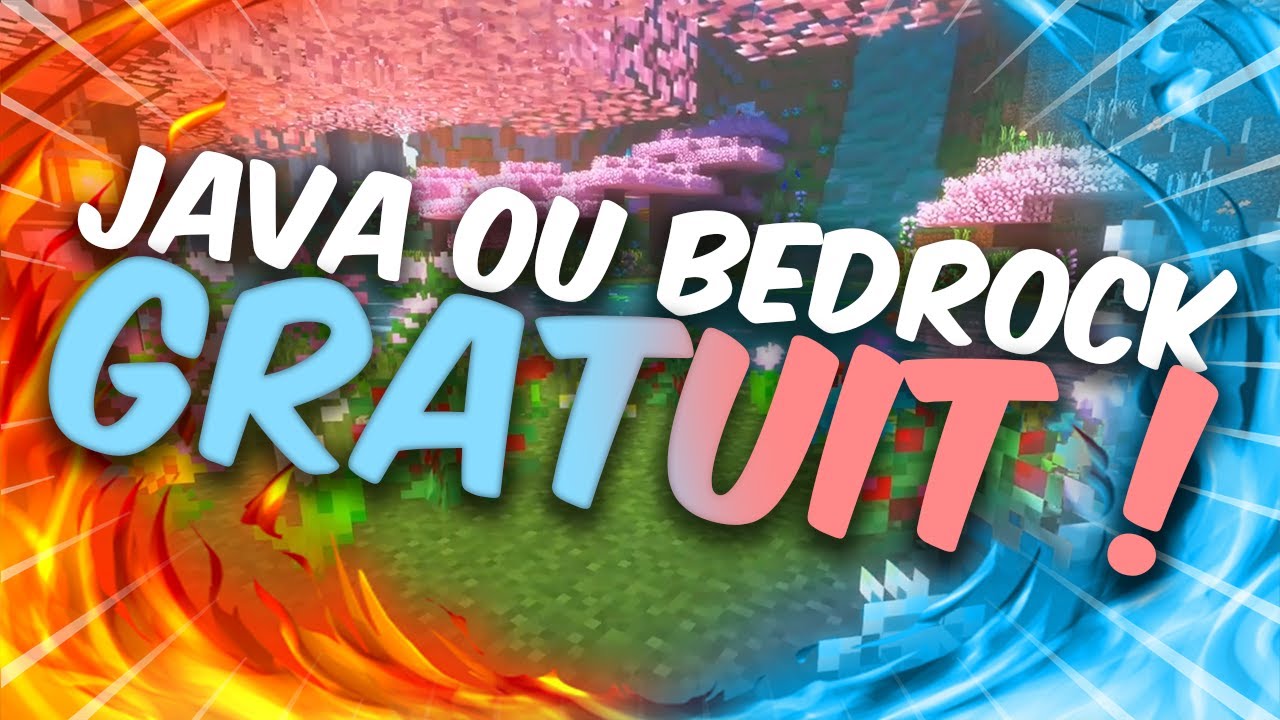 Minecraft Bedrock GRATUIT si vous achetez la Java Edition ! ( Officiel ...
