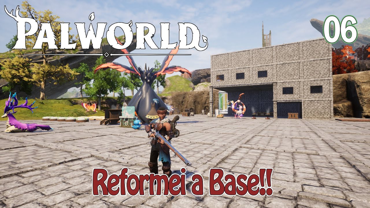 Palworld Feybreak #06 - Derrotando mais boss do mapa!!! Preciso de um ...