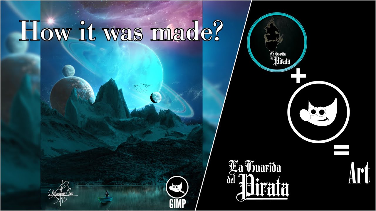 How it was made? In another World - GIMP Photomanipulation - YouTube