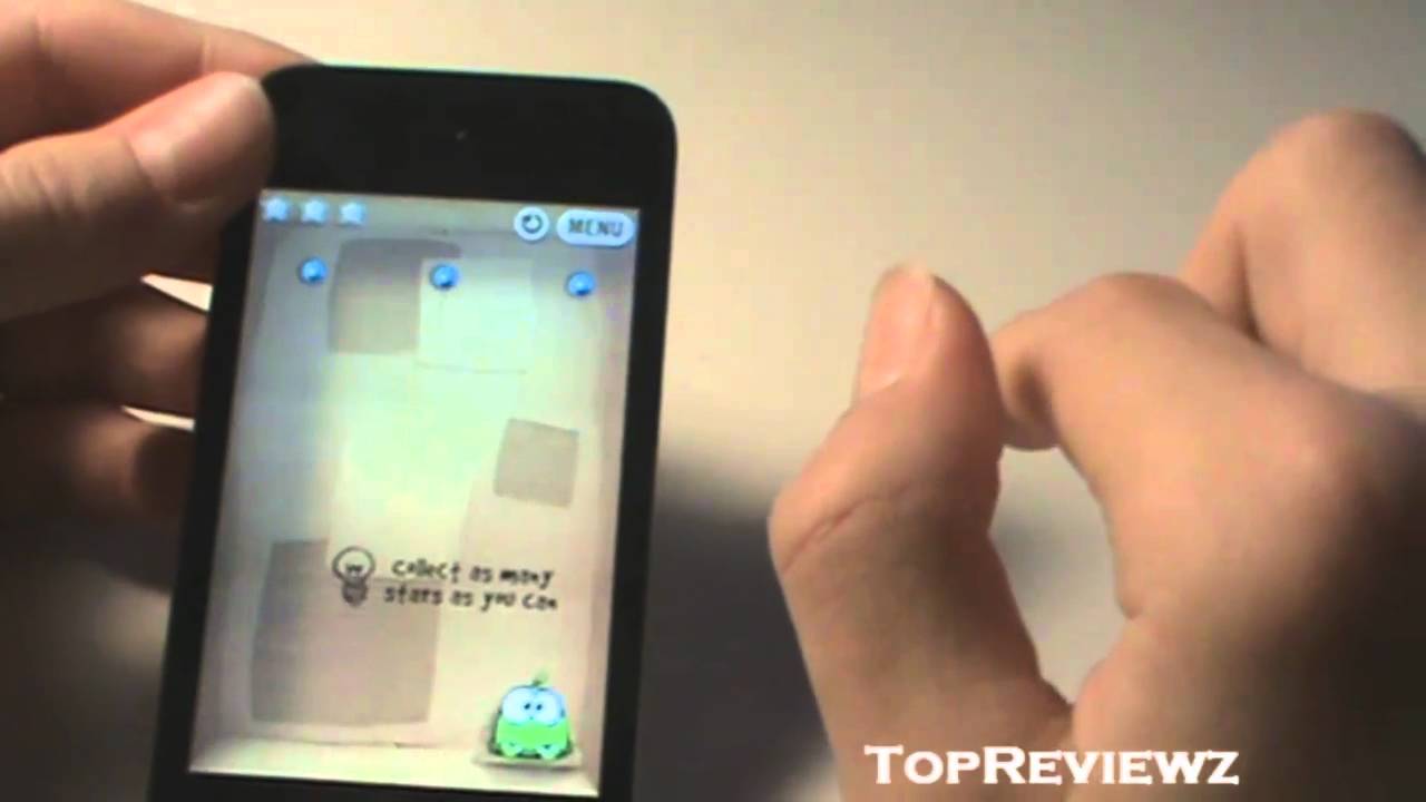 Free App : Cut the Rope Lite Review - YouTube