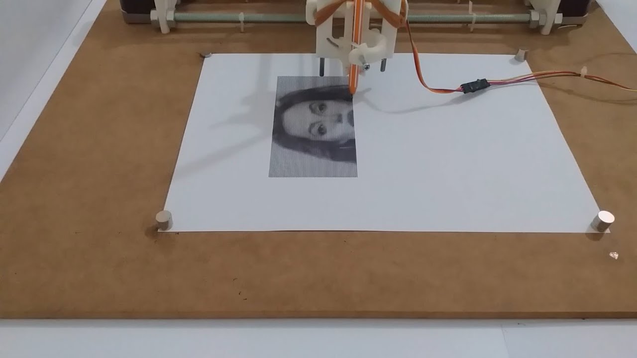 Axidraw Drawing Machine - Pen Plotter (Arduino) - YouTube