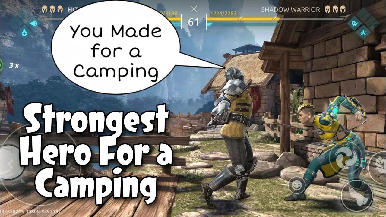 Queen Cobra Camping Expert Shadow Fight Arena SF Arena Gameplay - YouTube