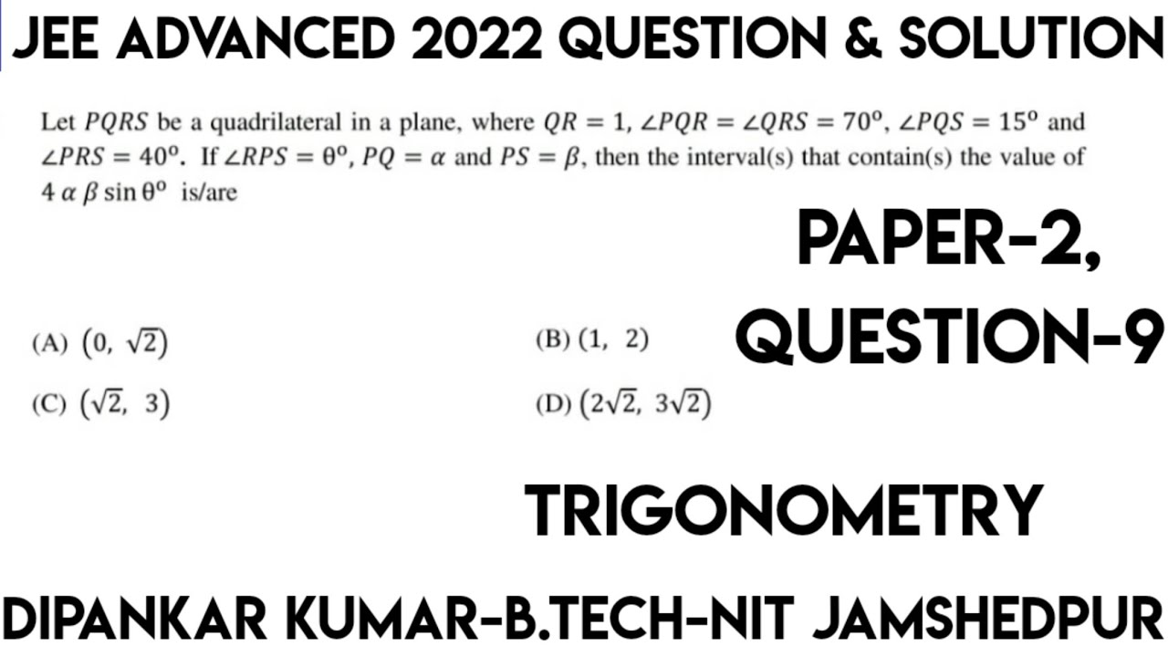 Jee Advanced 2022 Maths Paper 2 Solution Trigonometry Trigonometry jee-advanced-2022-maths-paper-2-solution-trigonometry-trigonometry
