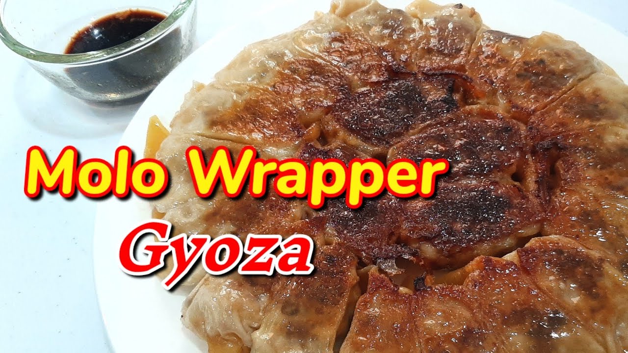 Tried To Make Molo Wrapper Gyoza | GipBaw - YouTube