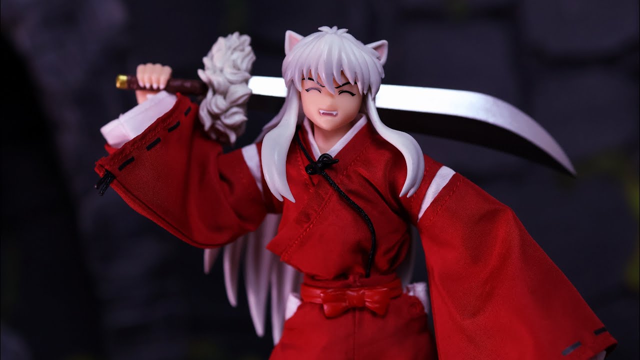 Finally a 1/12 Inuyasha action figure...Dasin Toys 1/12 Inuyasha - YouTube