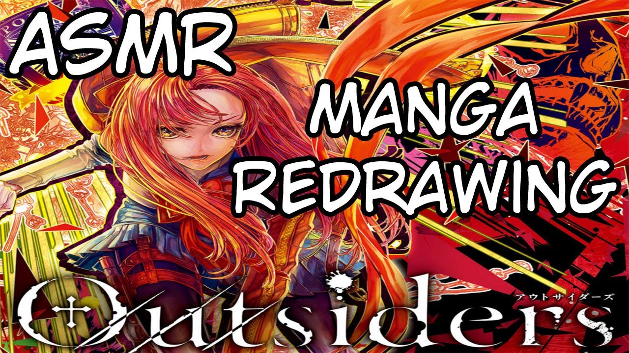 ASMR Manga Redrawing - YouTube