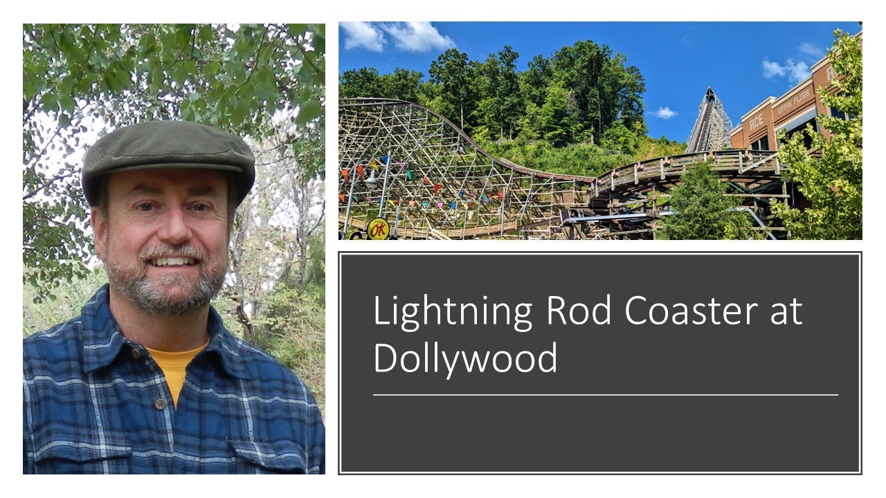 Riding the Awesome Lightning Rod Coaster at Dollywood - YouTube