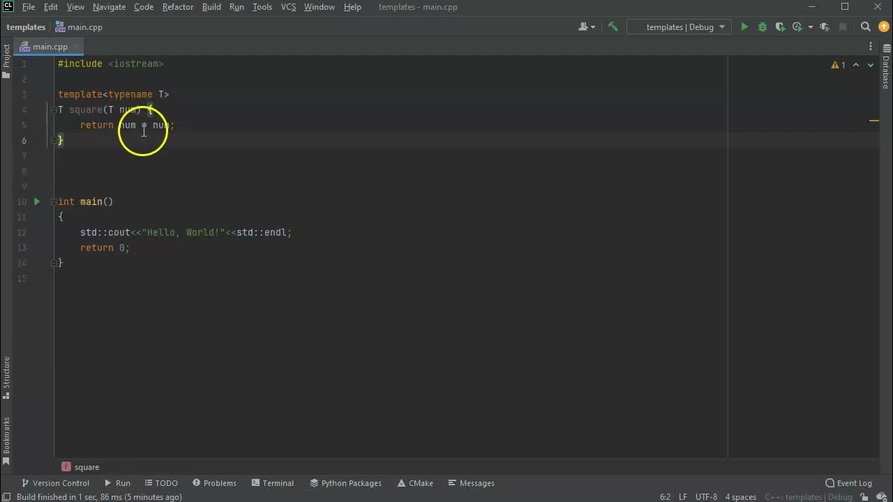 How to write function templates in C++ - YouTube