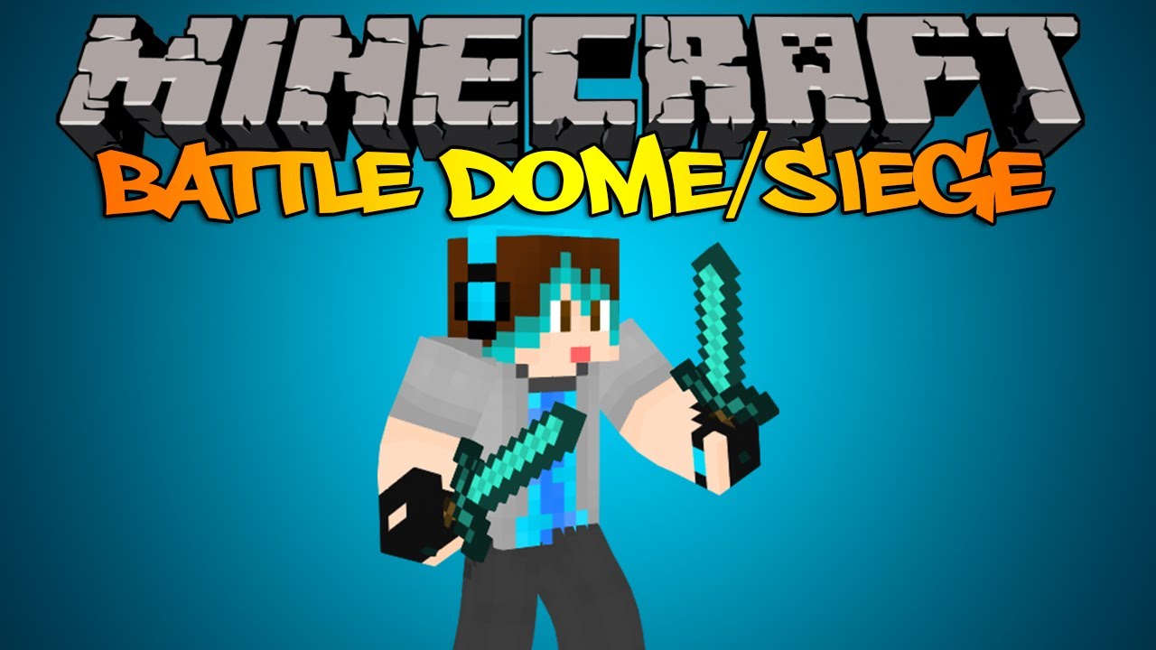 Minecraft: Battle-Dome & Battle-Siege Set up tutorial! Plus Rules in ...