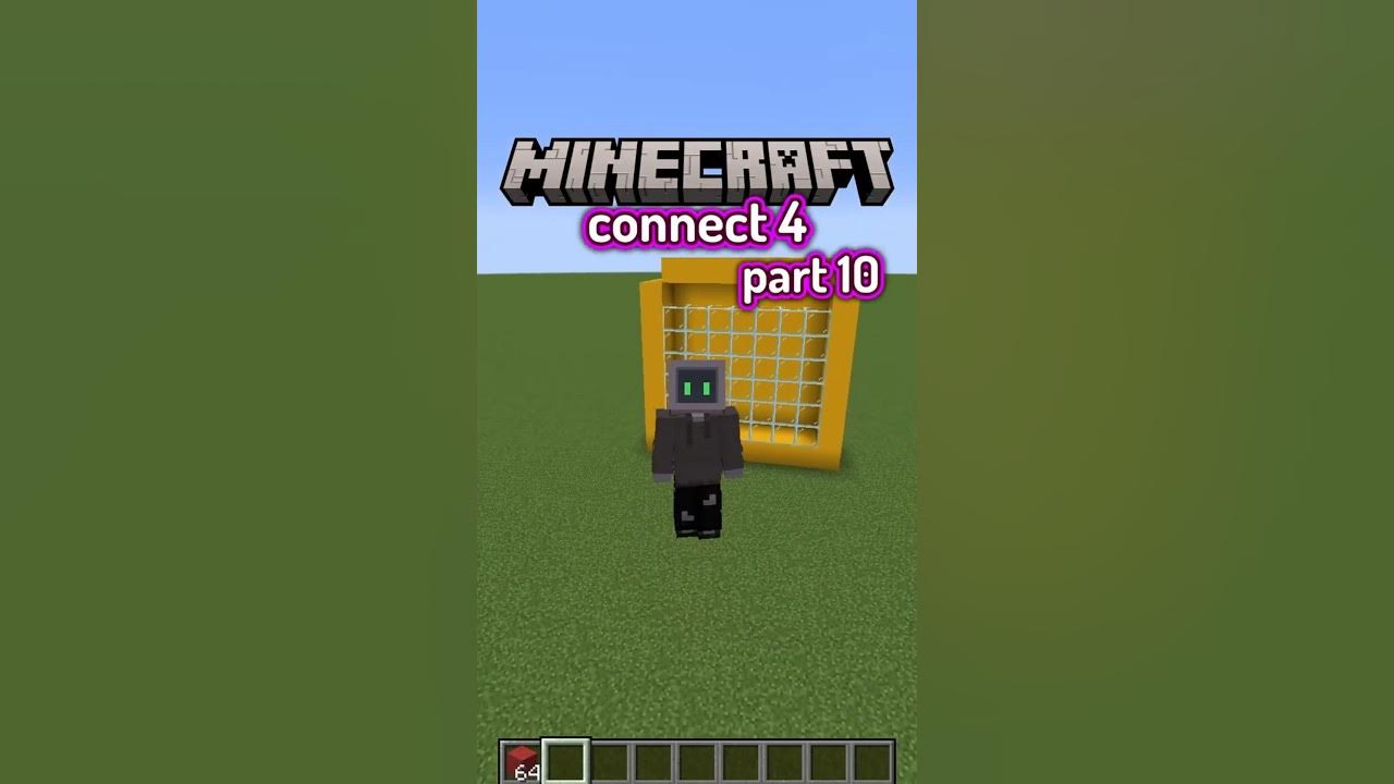 Minecraft Connect 4 (Part 10) #minecraft #minecraftshorts - YouTube