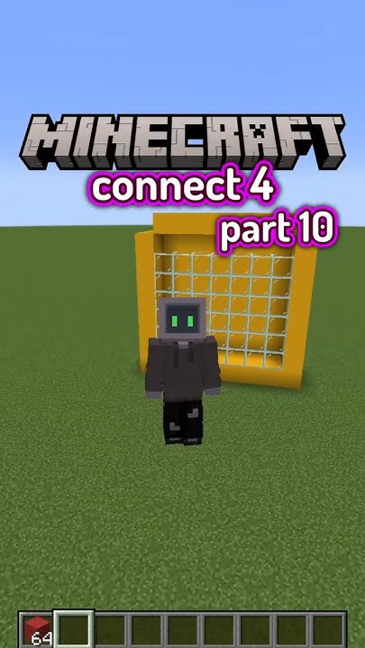 Minecraft Connect 4 (Part 10) #minecraft #minecraftshorts - YouTube