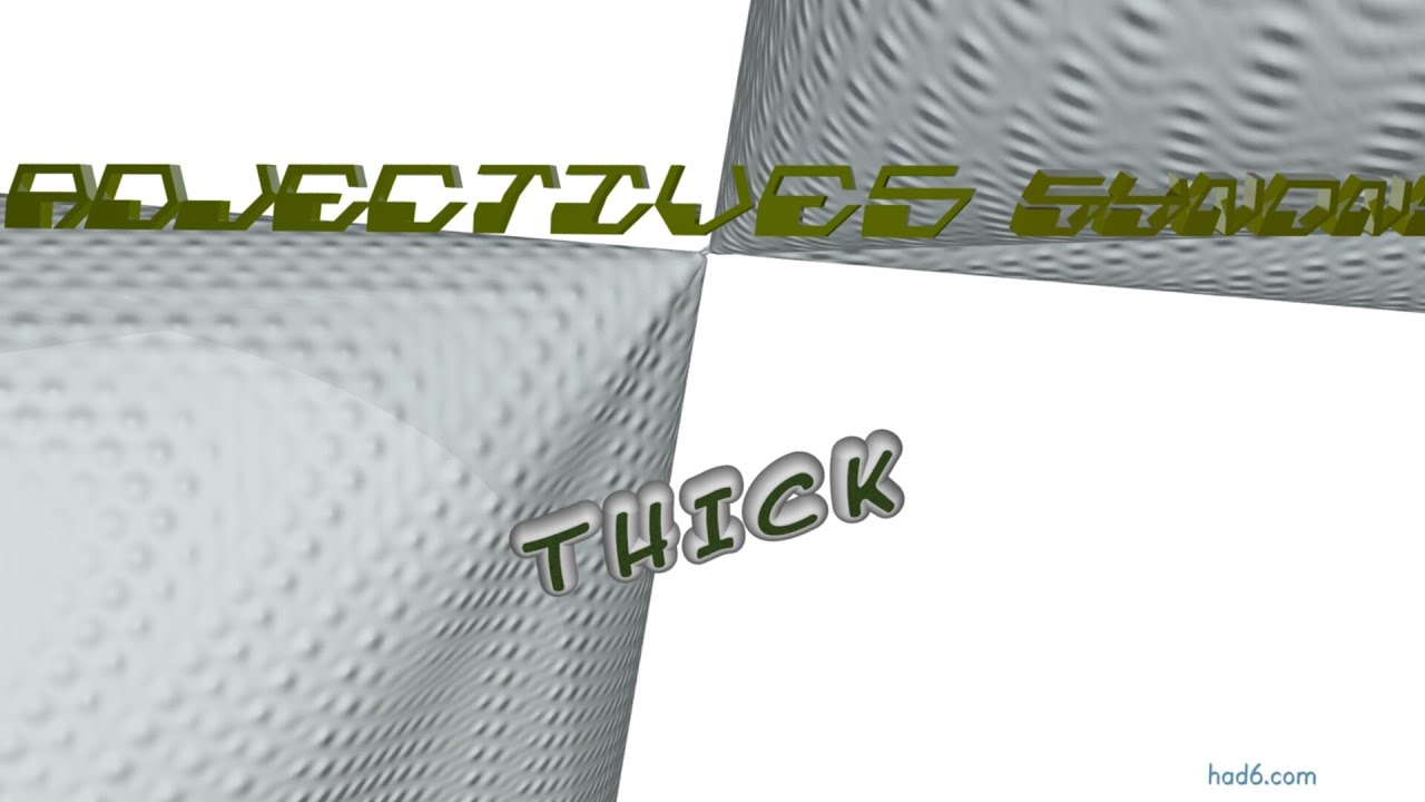 thick - 17 adjectives which are synonym to thick (sentence examples ...