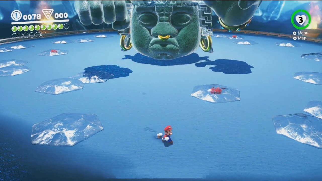 Super Mario Odyssey Gameplay & Boss Battle - NWC 2017 - YouTube